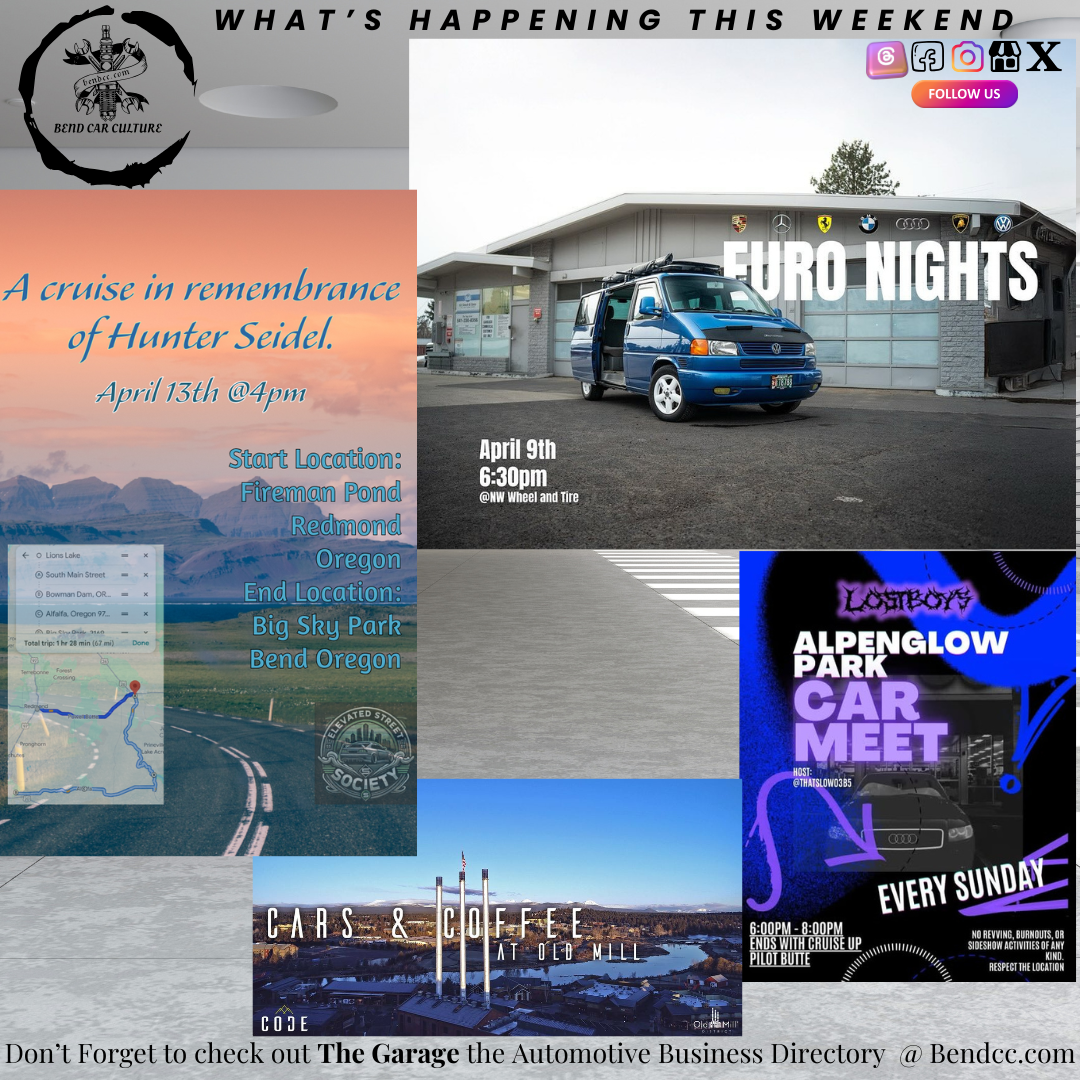 Fun Packed Weekend – Bend Car Culture